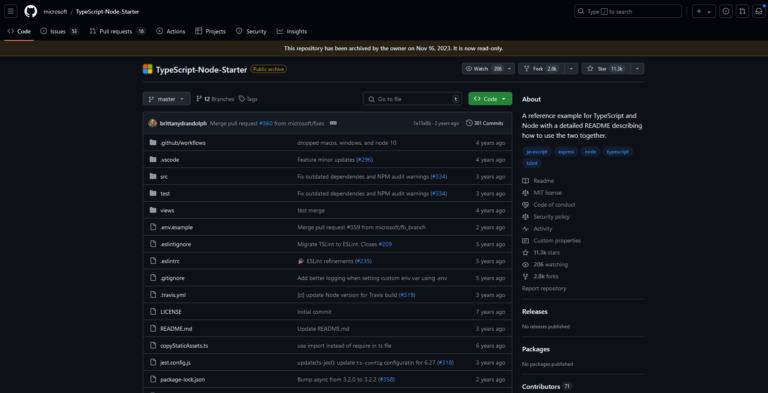 GitHub Repositories to learn NodeJs: Top 11 Essential