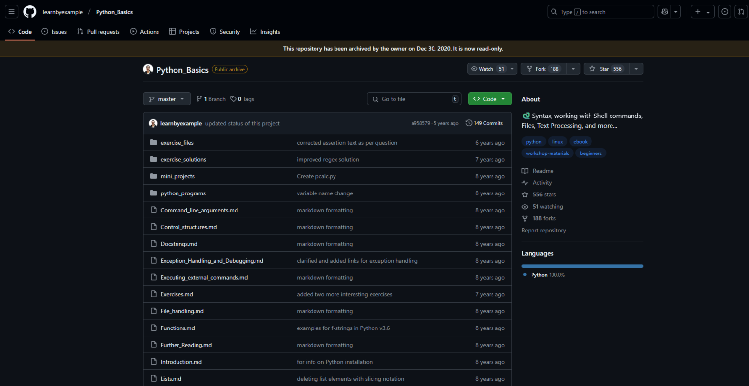 GitHub Repositories to Learn Python: Top 17