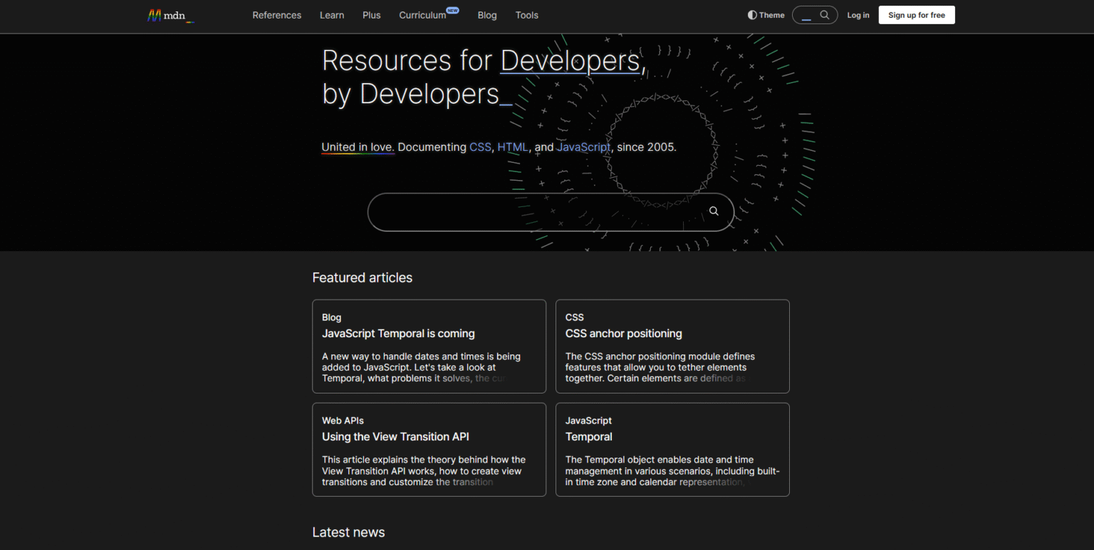 Free Web Development Resources : Top 16